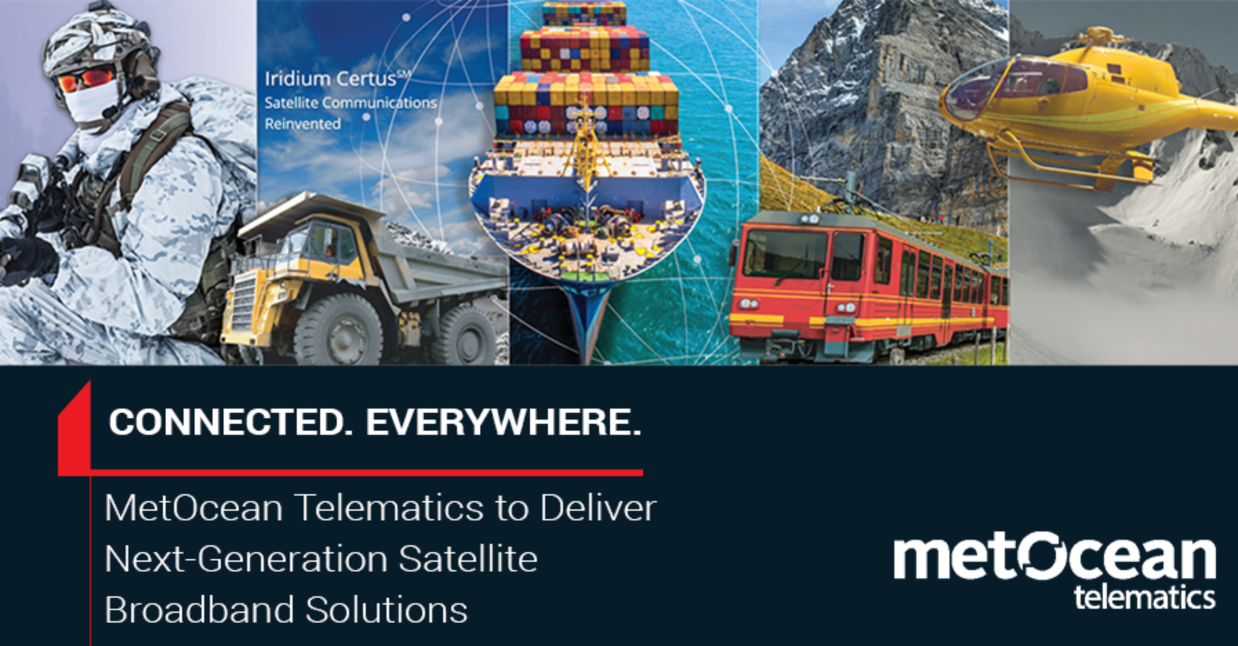 MetOcean Telematics to Deliver Next-Generation Satellite Broadband Solutions | MetOcean Telematics