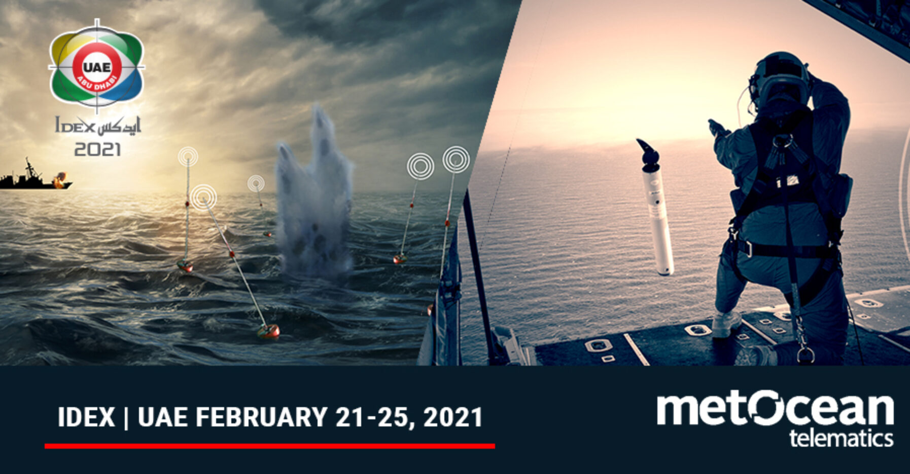 IDEX 2021 Countdown | MetOcean Telematics