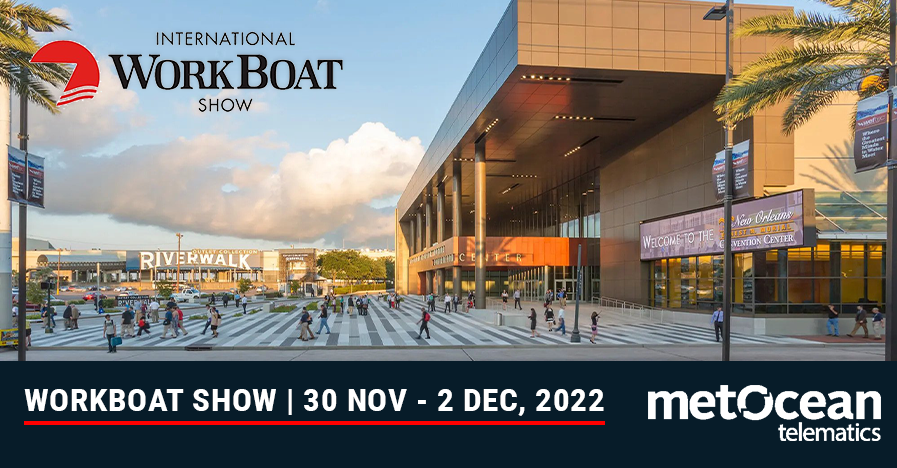 MetOcean is Exhibiting at International WorkBoat Show | MetOcean Telematics
