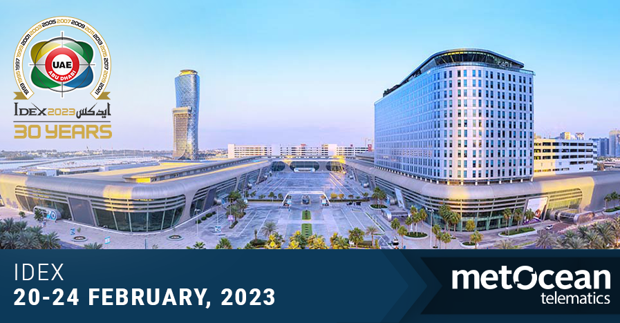MetOcean is Exhibiting at IDEX | MetOcean Telematics